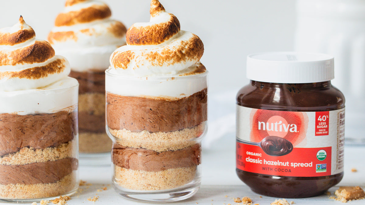 Graham Cracker Chocolate Mousse Cups – Nutiva