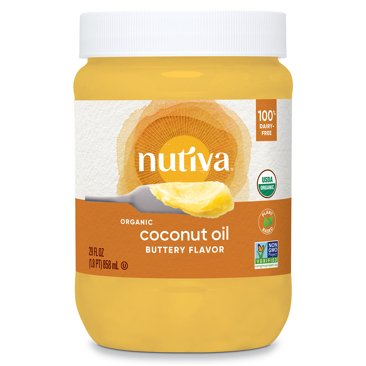 Organic Coconut Oil Buttery Flavor | Nutiva